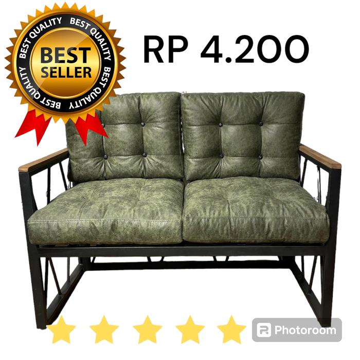 Jual sofa makan cafe restaurant || sofa industrial || sofa custom ...