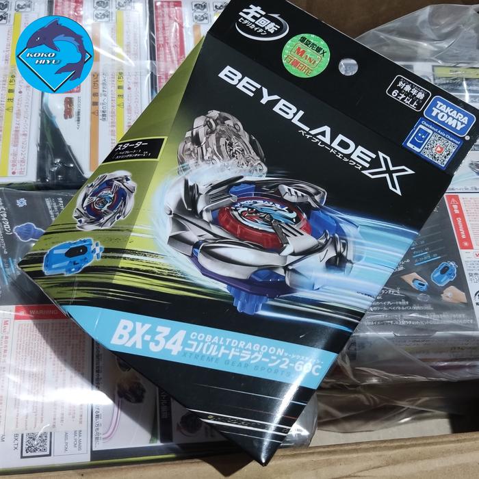Jual [BEYBLADE X] BX-34 COBALT DRAGOON 2-60 C ORI TAKARA TOMY (Asia Ver.) - Kota Bekasi - Toko ...