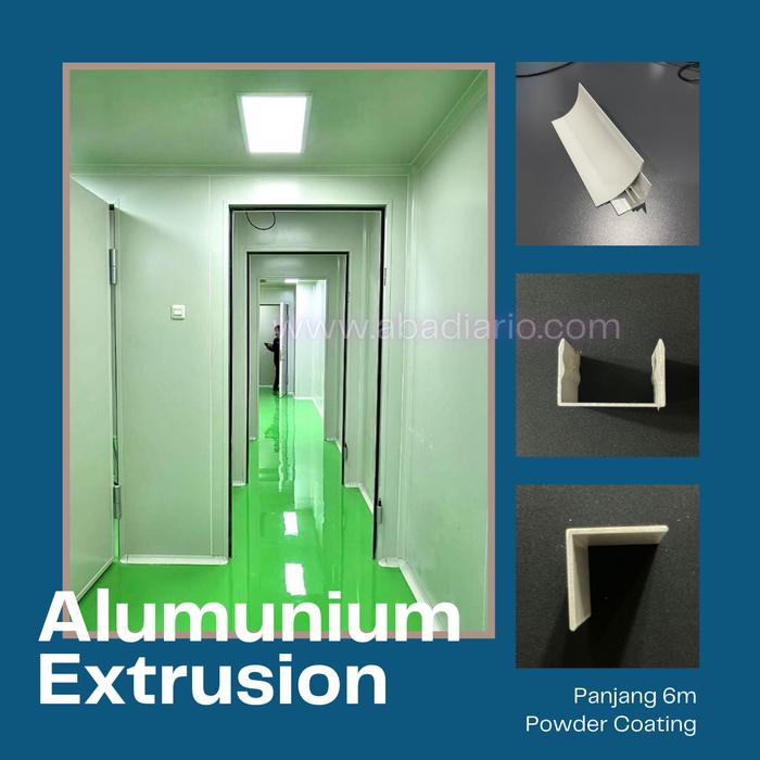 Jual Alumunium Extrusion Aksesoris Sandwich Panel - Alumunium Coating ...