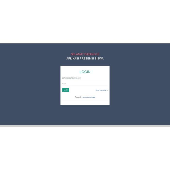 Jual Aplikasi Sistem Informasi Absensi dengan QR Code (Codeigniter ... Jual Aplikasi Sistem Informasi Absensi dengan QR Code (Codeigniter ...
