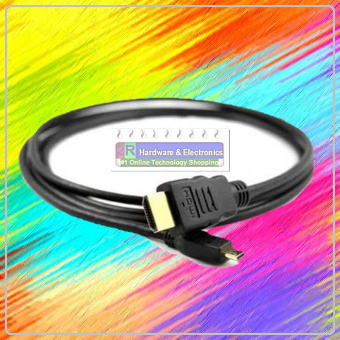 Jual Ultra-HD 4K Kabel HDMI to Micro HDMI 1 meter Raspberry Pi 4 ...