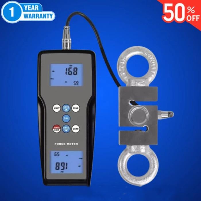 Jual FM-207-1000K Force Gauge Digital Push Pull Tester 9800N Tension Meter - Jakarta Barat ...
