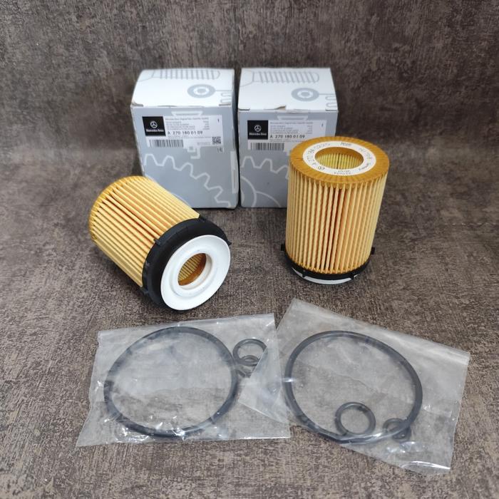 Jual FILTER OLI OIL MERCEDES BENZ M270 M274 W246 W176 W156 CLA GLA ...