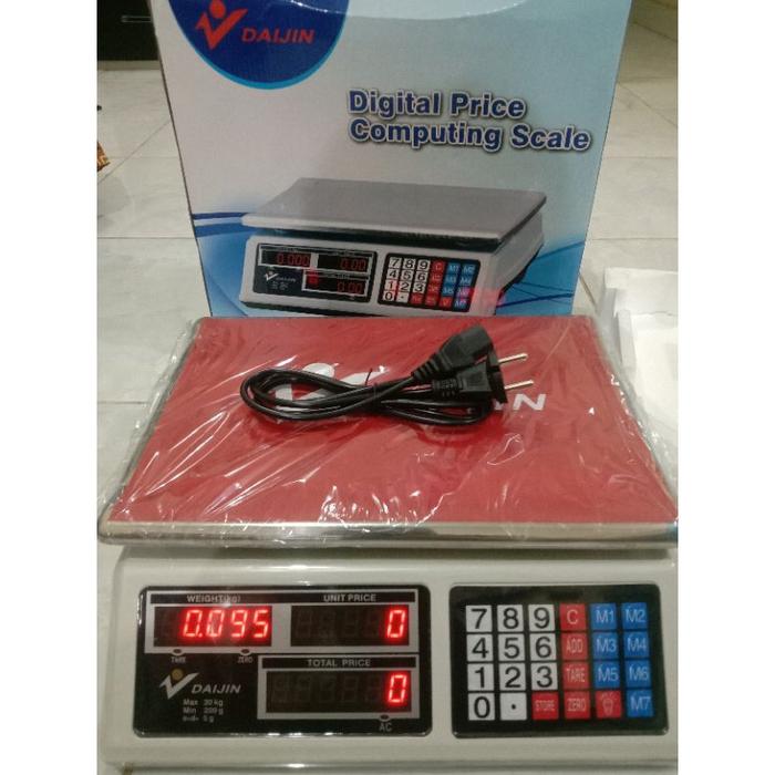 Jual Timbangan Digital DAIJIN 30Kg / Timbangan buah Digital 30Kg ...