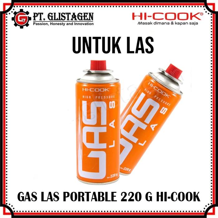 Jual Gas Kaleng High Pressure / Tabung Gas Mini Merk Las Hi-Cook ...