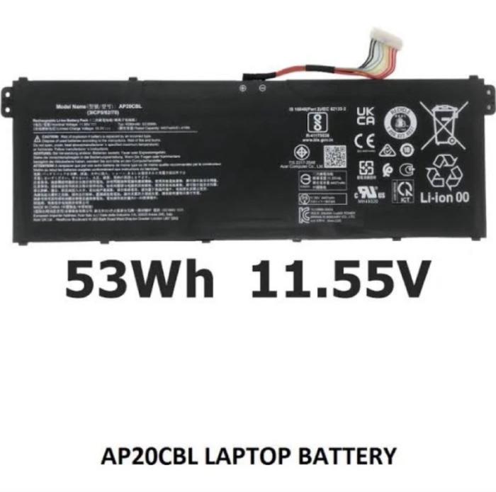 Jual Baterai Acer Aspire 5 A515-45 7 A715-42G Swift 3 SF314-511 AP20CBL ...