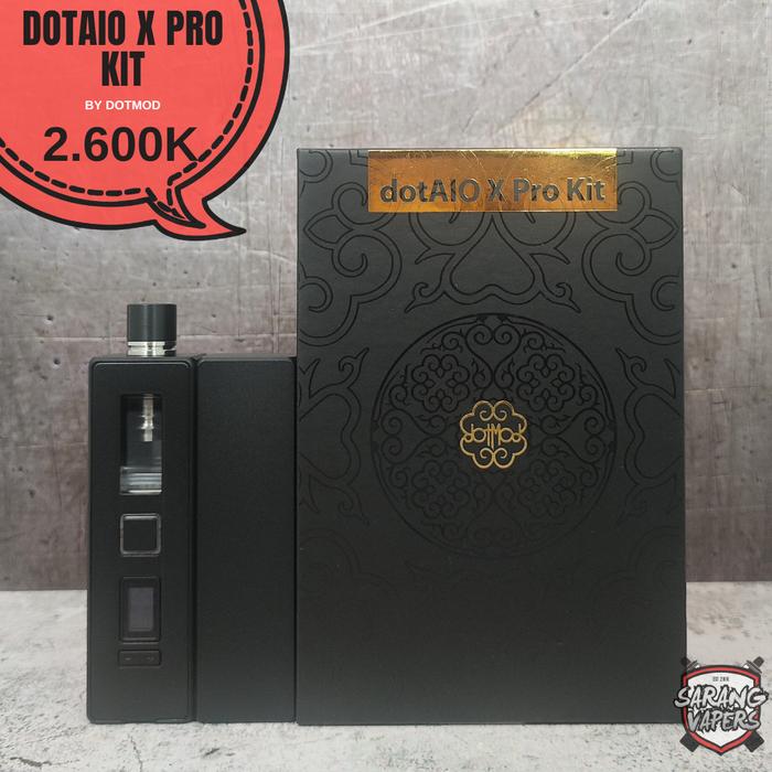 Jual DOTMOD DOTAIO X PRO KIT Black Edition 75W 18650 AIO Kit by DotMod ...