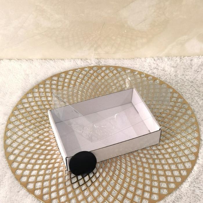 Jual Box Jendela Mika Dus Hampers Hadiah Packaging Donat Motif Polos ...