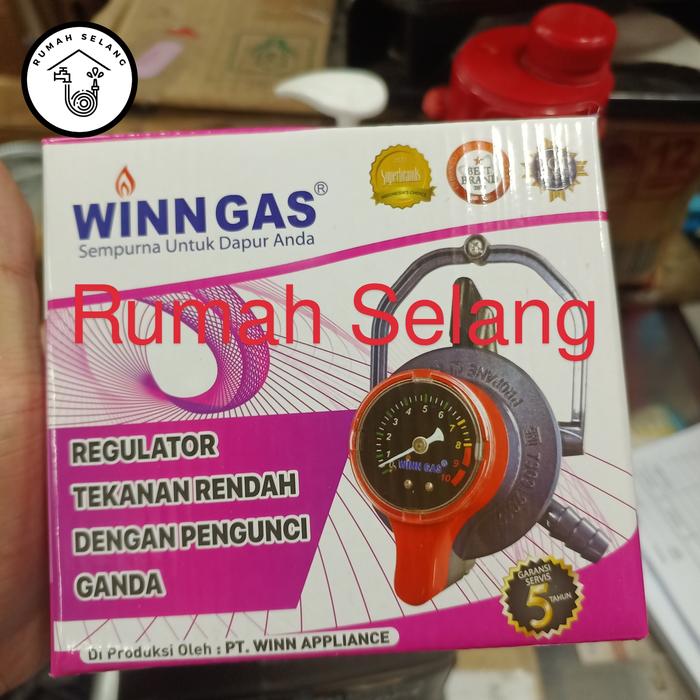 Jual Regulator Winn Gas W-900 M / Regulator Gas LPG Premium / Regulator ...