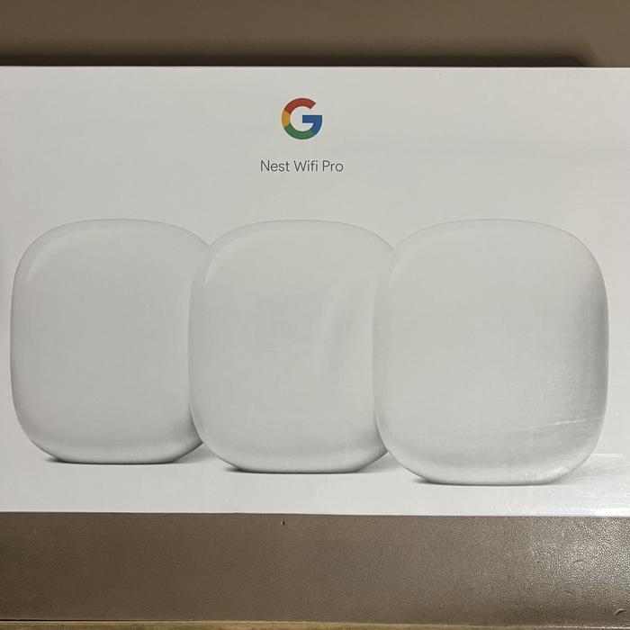 Jual Google Nest Wifi Pro 6E Router Mesh System AXE5400 Tri Band 3 pack ...