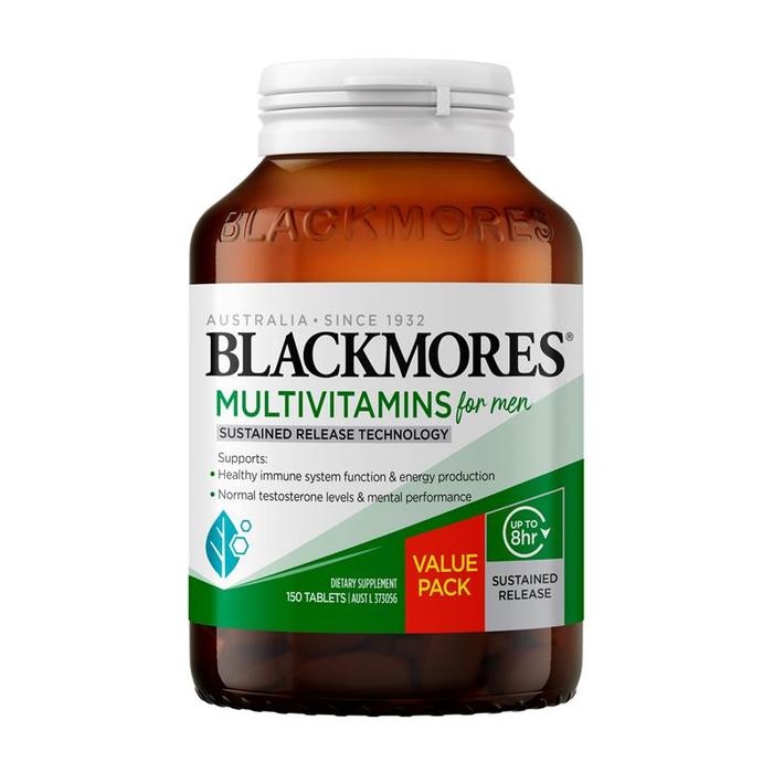 Jual Blackmores Multivitamin for Men sustained release 150 Tablets Exclusive - Jakarta Utara ...
