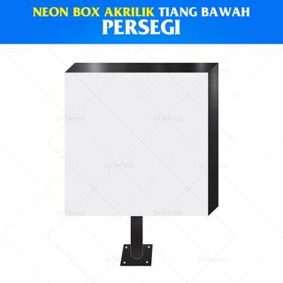 Jual NEON BOX CUSTOM, NEON BOX AKRILIK DENGAN DUDUKAN, 1 SISI DAN 2 ...