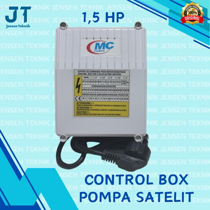 Jual Control Box Pompa Satelit/Submersible Ukuran 1,5 HP 220-240V/50Hz ...