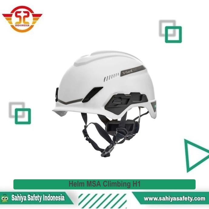 Jual Helm MSA H1 Trivent Lokal SNI - MSA Helmet Climbing H1 Trivent ...