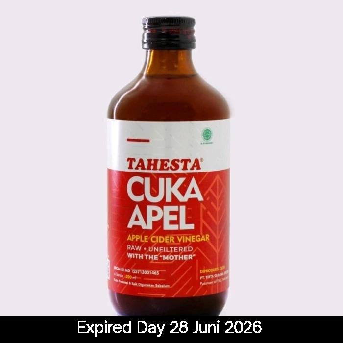 Jual Cuka Apel Tahesta Organik 320ml - Kota Bandung - CMR Herbal Official | Tokopedia