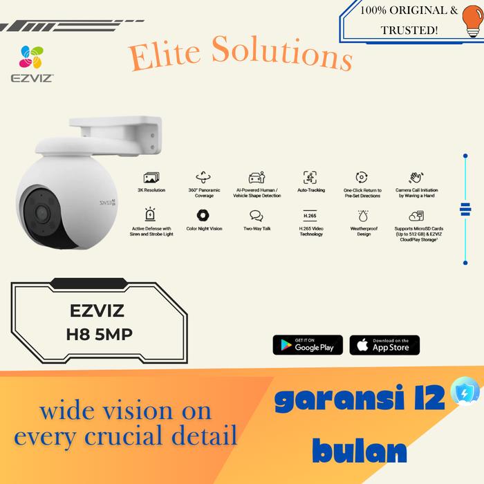 Jual EZVIZ H8 5MP Wide Vision on Crucial Details - Kota Medan - Elite ...