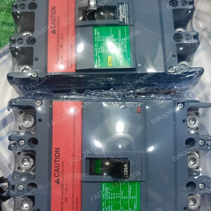 Jual MCCB SCHNEIDER 3PHASE ORIGINAL 125A-160A-200A-250A - TIPE LAMA ...