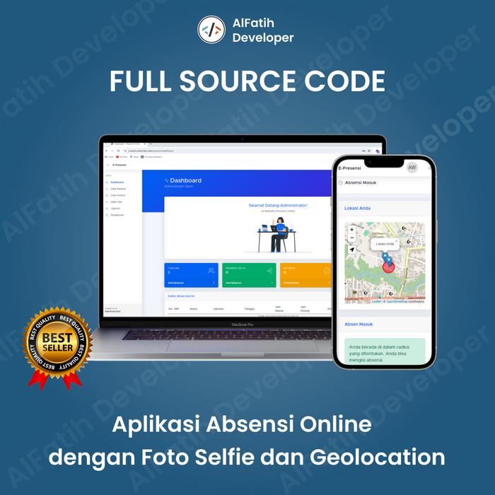 Jual Aplikasi Absensi Online dengan Menggunakan Foto Selfie dan Geolocation berbasis Web - Kab ...