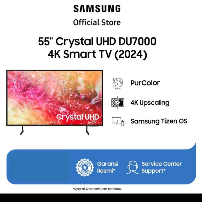 Jual Samsung 55 Inch Crystal UHD DU7000 4K Smart TV UA55DU7000KXXD - Jakarta Selatan - Samsung ...