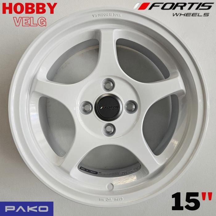 Jual VELG MOBIL ORIGINAL FORTIS WHEELS BY PAKO PLW 15 TYPE 2 R15 x 6,5 ...