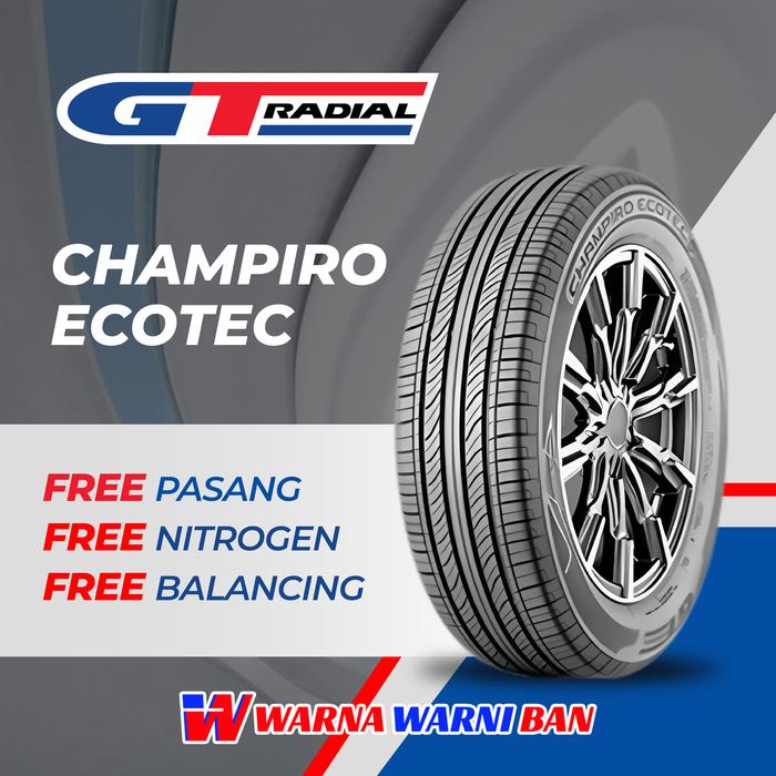 Promo Ban Mobil GT Radial Champiro Ecotec 175 65 14 Cicil 0% 3x - Jakarta Selatan - Warna Warni ...