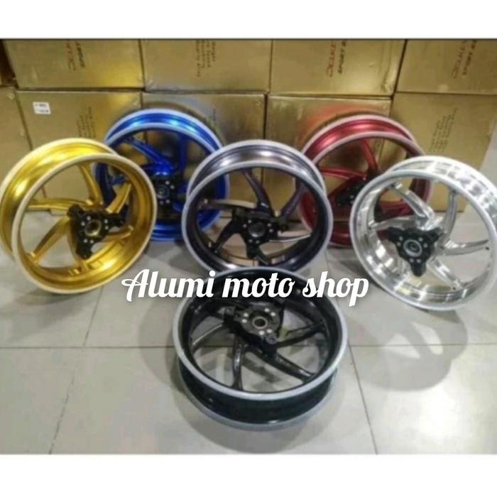Jual velg racing delkevic six star yamaha aerox new dan aerox old ...