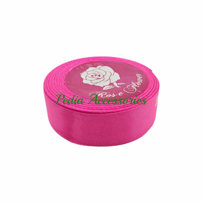 Jual Pita Satin 1 INCH / 2,5cm per roll - A47 PINK STABIL - Jakarta ...