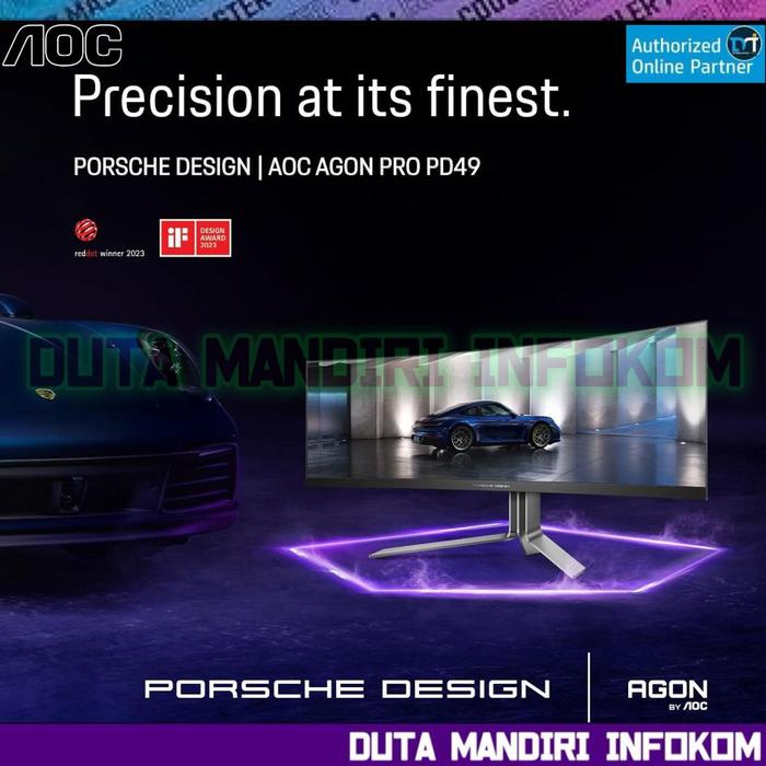 Promo AOC AGON PRO PD49 49" Inch Curved - QD-OLED 5K DQHD 240Hz 0.03ms ...
