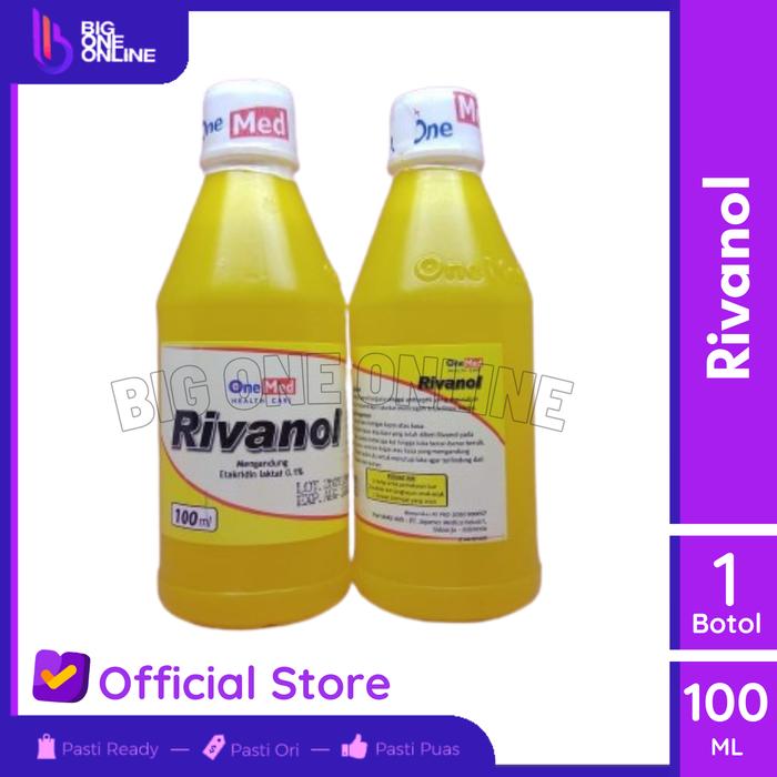 Promo OneMed Rivanol 300ml Cairan Antiseptik, P3K Antiseptic Pembersih Luka - 100 ML ONEMED ...