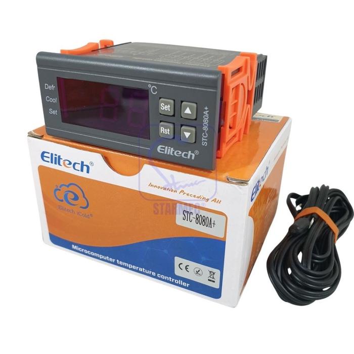 Jual Thermostat Digital STC-8080A+ Elitech Temperature Controller Original Elitech + Sertifikat ...