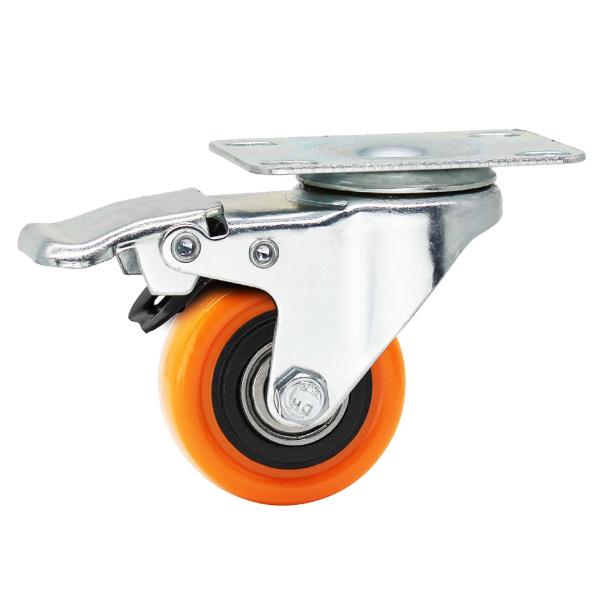Jual Roda Nylon 2 Inch Caster Kastor Bebas / Fix / Rem u/ Rak Lemari ...