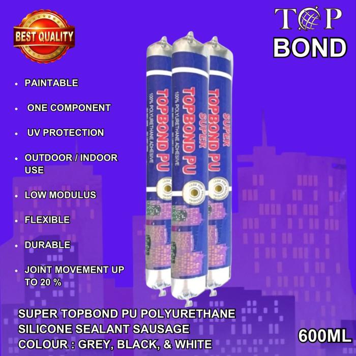 Jual Lem Sosis ACP Super TOPBOND PU Silicone Sealant Setara Bostik PU ...