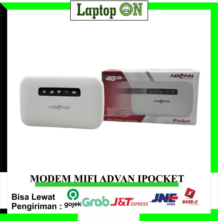 Jual Modem Advan Mifi Pocket 4G Lte Mobile Wifi 150 Mbps All Operator ...