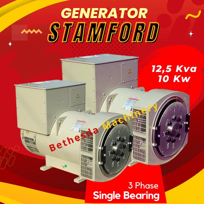 Jual Generator 12.5 Kva Generator Stamford 12.5Kva Alternator 10Kw ...