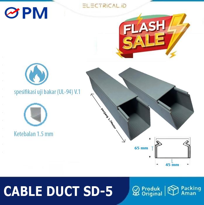 Jual KABEL DUCT/CABLE DUCT TUTUP ABU 25X25 PM - SD-0 - SD-5 - Kota Tangerang - Electrical.id ...