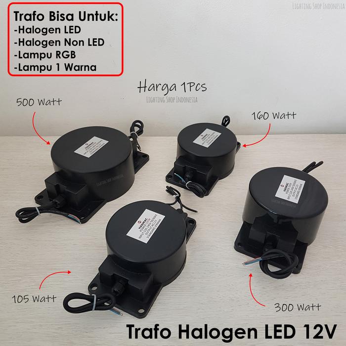 Jual Trafo adaptor halogen / led 12V 105w 160w 300w 500w outdoor ...