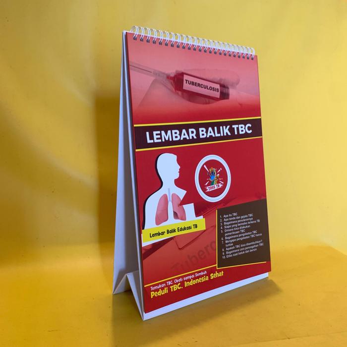 Promo Buku Lembar Balik TBC | Lembar Balik Penyakit Tuberculosis ...