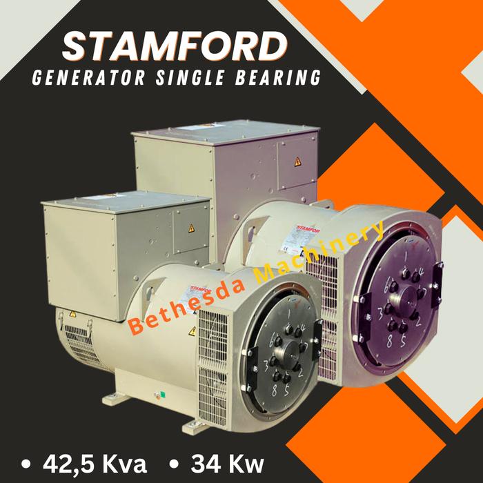 Jual Generator Stamford Original 42.5 Kva 34Kw Generator Stamford 42.5Kva Alternator 3Phase ...