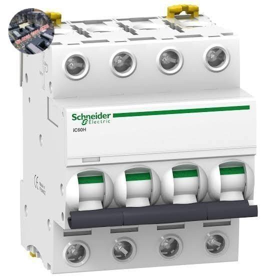 Jual MCB SCHNEIDER ACTI 9 IC60H 4P 16A 10KA KURVA C A9F84416 NEW ORIGINAL - Jakarta Pusat ...