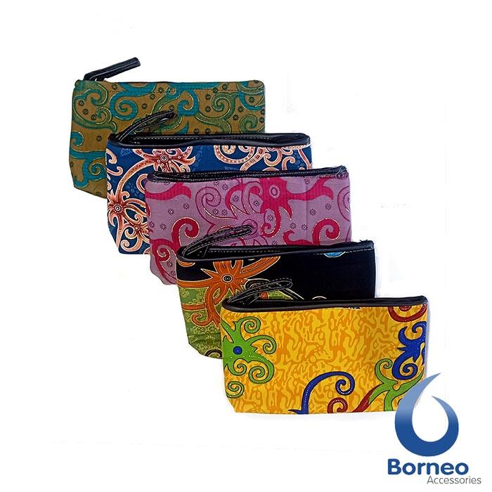 Jual Dompet Pouch Kain Batik Motif Dayak Kalimantan - Kota Balikpapan ...