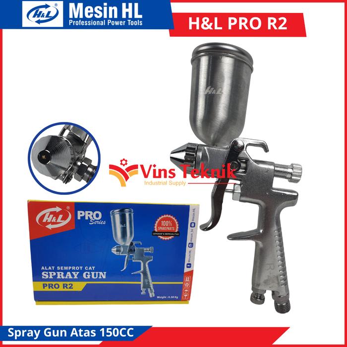 Jual Spray gun Alat catt semprot tabung atas PROR2 H&L PRO R2 - Jakarta ...