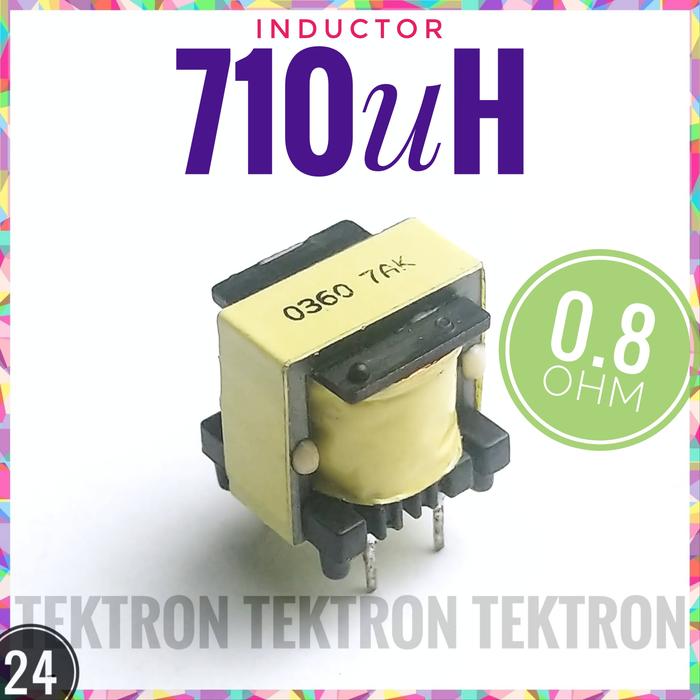 Jual Induktor 710uH +- 20% Inductor RFC 0.71mH 0.7mH 700uH Bentuk ...