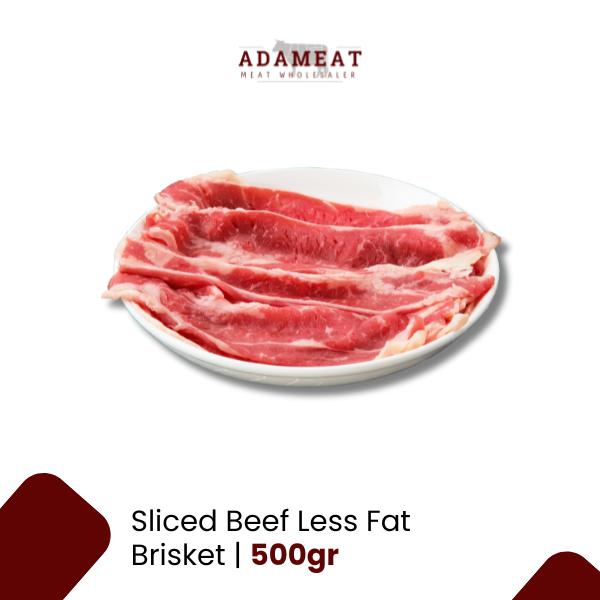 Jual Sliced Beef Less Fat Yoshinoya/Sukiyaki/Yakiniku - Sliced Beef ...