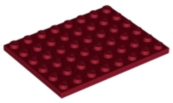 Jual LEGO PART 3036, Plate 6 x 8, DARK RED - Kab. Tangerang - KiosUcup ...