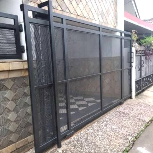 Jual PAGAR MINIMALIS EXPANDA/EXPANDED RANGKA BESI HOLLOW GALVANIS 4×6 ...