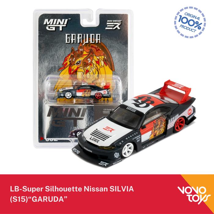 Jual MiniGT 652 LB-Super Silhouette Nissan SILVIA S15 GARUDA Mini GT ...