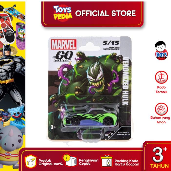 Promo Mainan Mobil-mobilan Disney Marvel Go Racing Singles Venomized ...