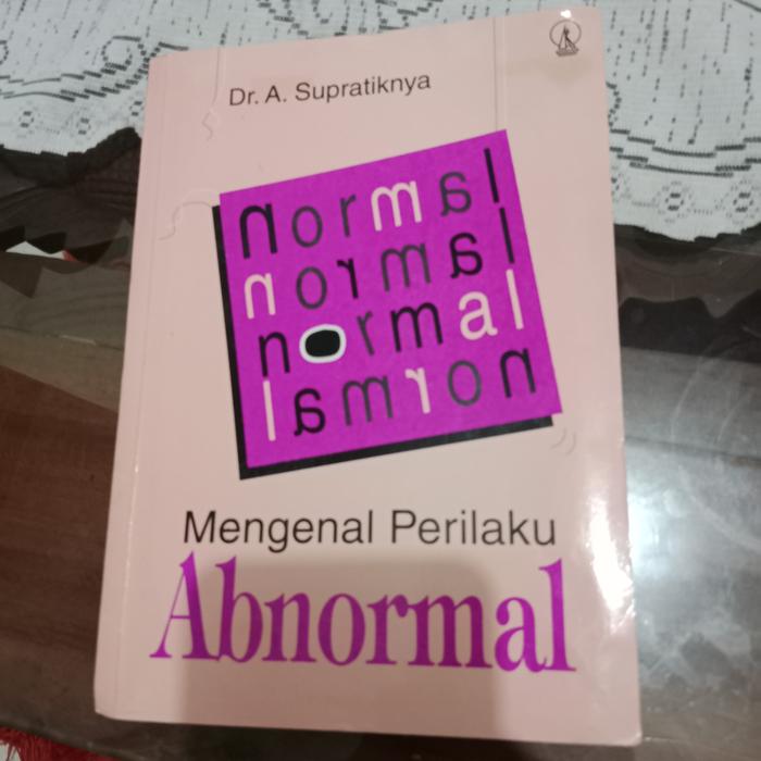 Jual Mengenal Perilaku Abnormal- Dr A Supratiknya - Jakarta Selatan ...