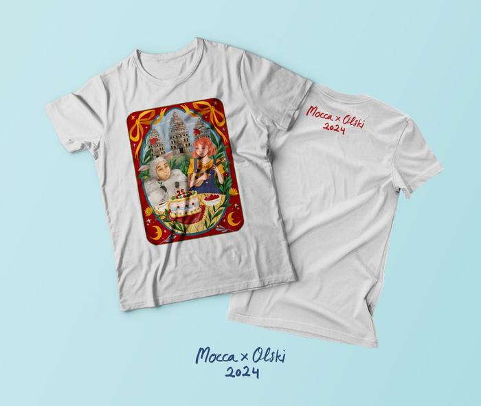 Jual Kaos Mocca x Olski Collaboration (Official Merchandise) - Merah ...