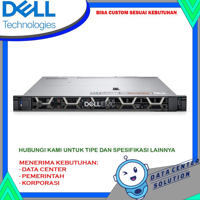 Jual Server Dell PowerEdge R450 Xeon Silver 4310 64GB SSD 1.92TB SATA ...